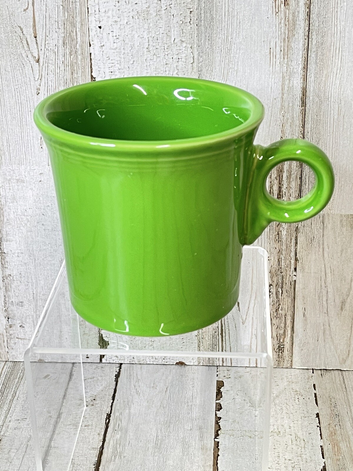 FIESTAWARE HLC Green Ring Handle Coffee Tea Mug Cup | eBay