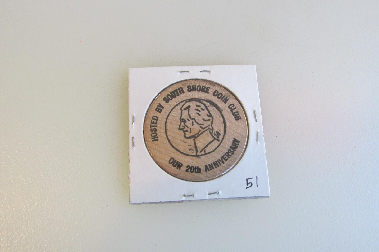 Page #11 Numismatists Of Wisconsin Coin Show 1983 Wooden Nickel EX ...