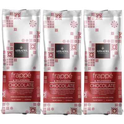 Arkadia Chocolate Frappe Powder 3kg (1kg x 3) | eBay