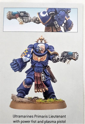 Lieutenant Power Fist Plasma Primaris Space Marines 40K Strike Force ...