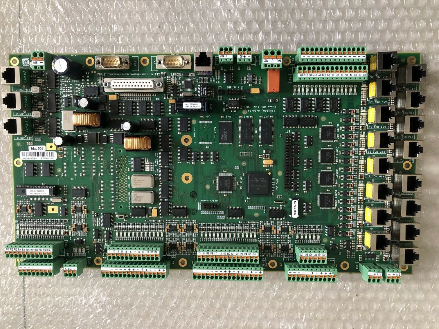 1PC USED komax CPU CPU2000.G400R04 DHL or EMS 90days Warranty #P3437 YL ...