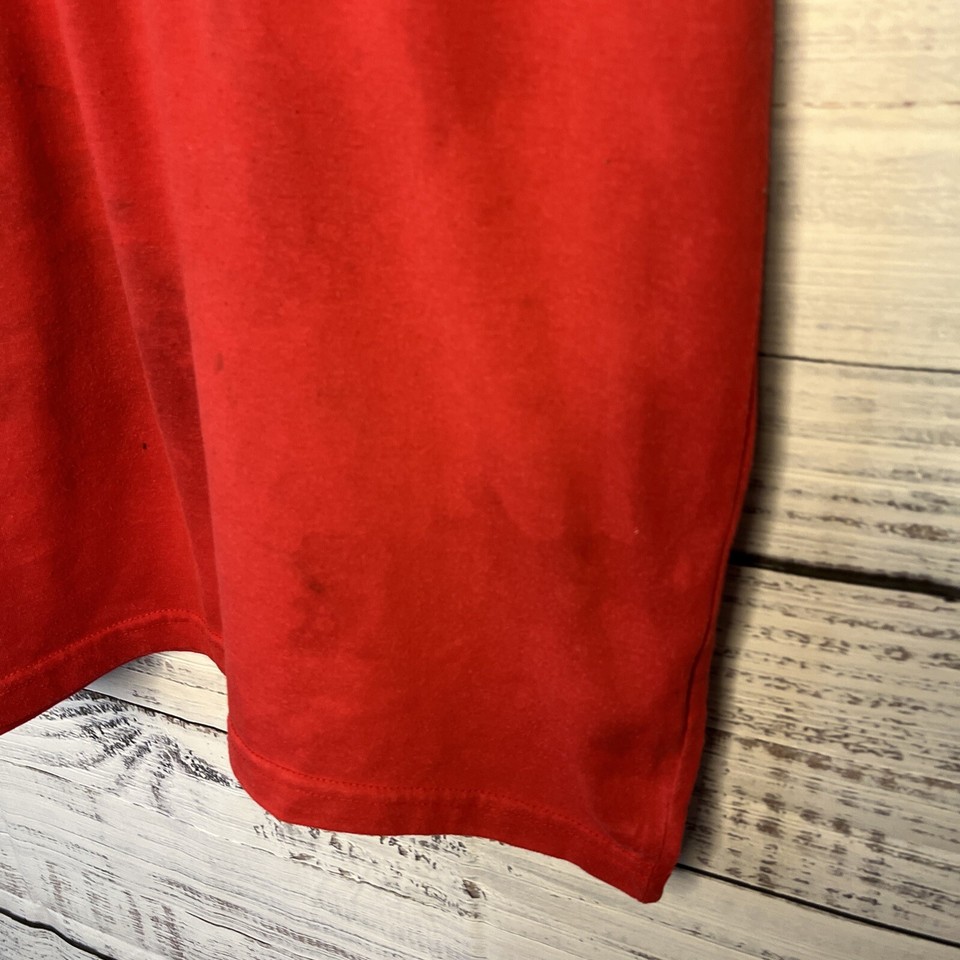 Sonic Drive In Crew Shirt Adult S Red Henley Short Sleeve by Barco ...