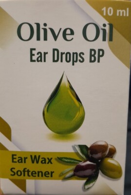 CARE OLIVE OIL EAR DROPS 10ml FOR THE LOOSENING & REMOVAL OF WAX ...