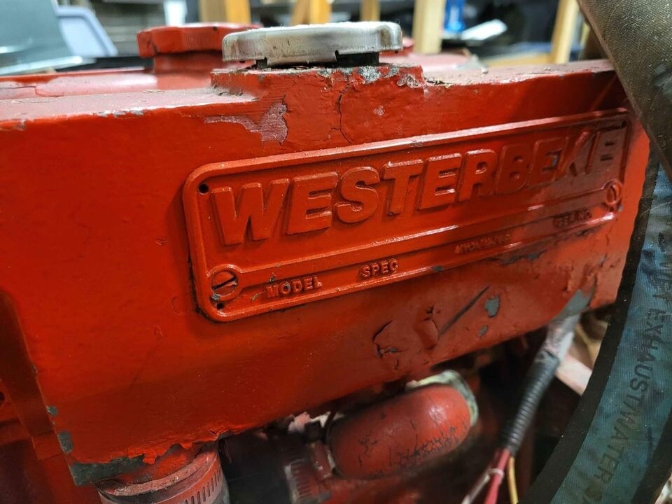 Westerbeke 38B FOUR 37 HP Marine Diesel Engine with Transmission / Gear ...