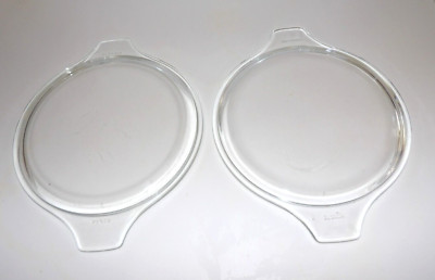 Pyrex 475-C Set of 2 Clear Casserole Replacement Lid Only for 475 | eBay