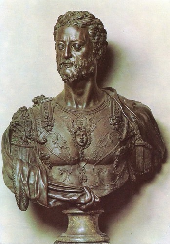Postcard Italy Benvenuto Cellini Bust Cosimo I de Medici Firenze Museo ...
