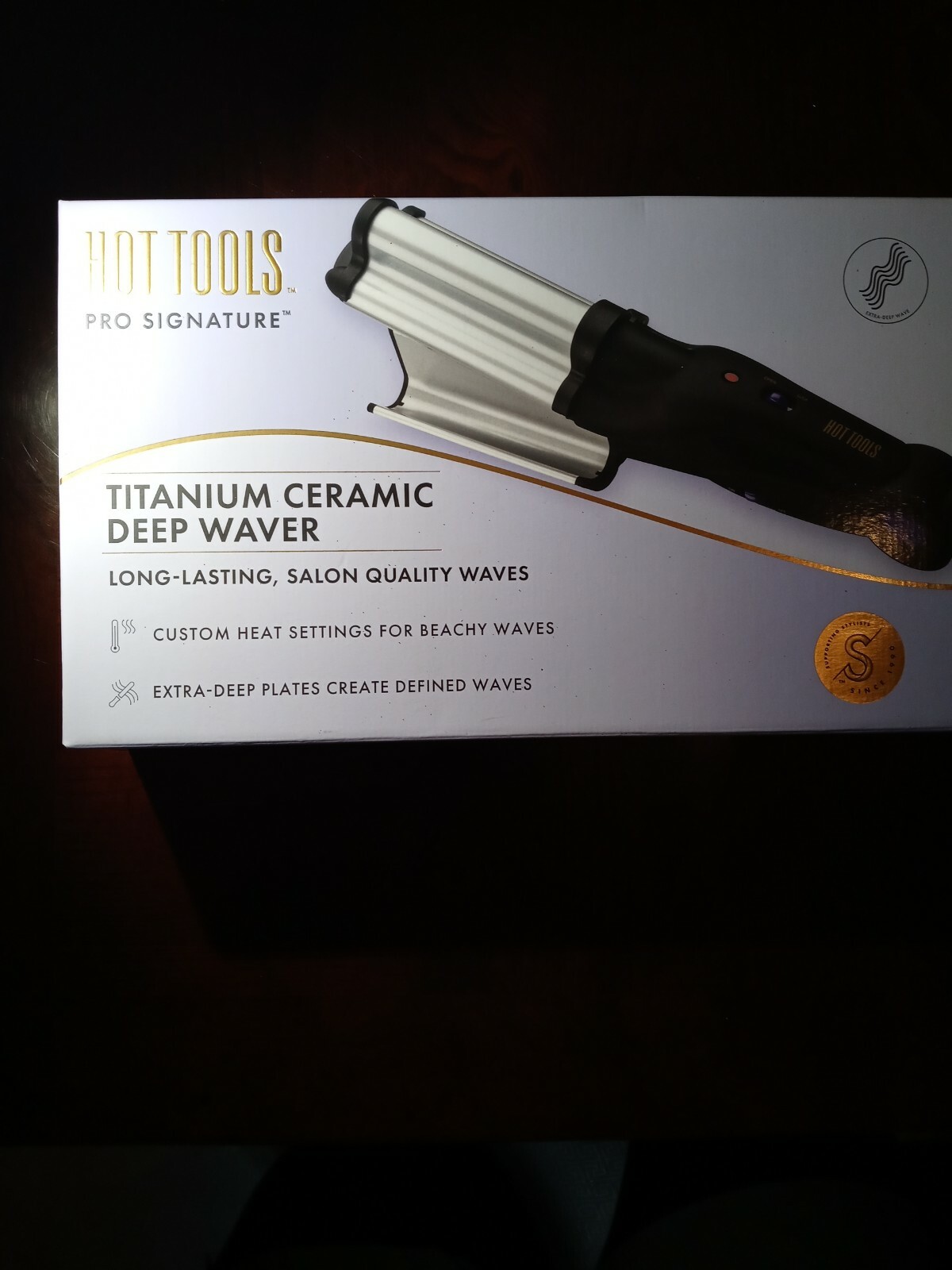 Hot Tools Titanium Ceramic Deep Waver | eBay