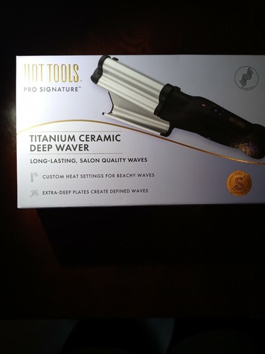 Hot Tools Titanium Ceramic Deep Waver | eBay