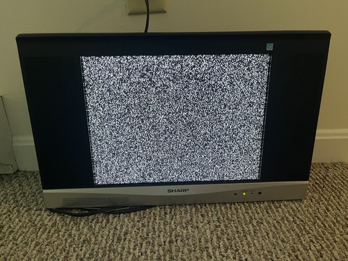 Sharp Liquid Crystal TV LC-15AV6U 15” HDTV Tested Retro Gaming no ...