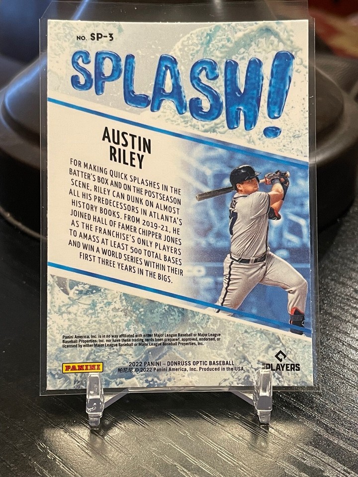 2022 Donruss Optic Austin Riley Splash #SP-3 MINT! | eBay