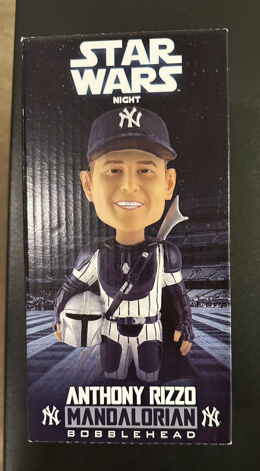 NY YANKEES ANTHONY RIZZO MANDALORIAN BOBBLEHEAD SGA STAR WARS 5/12/2023 ...