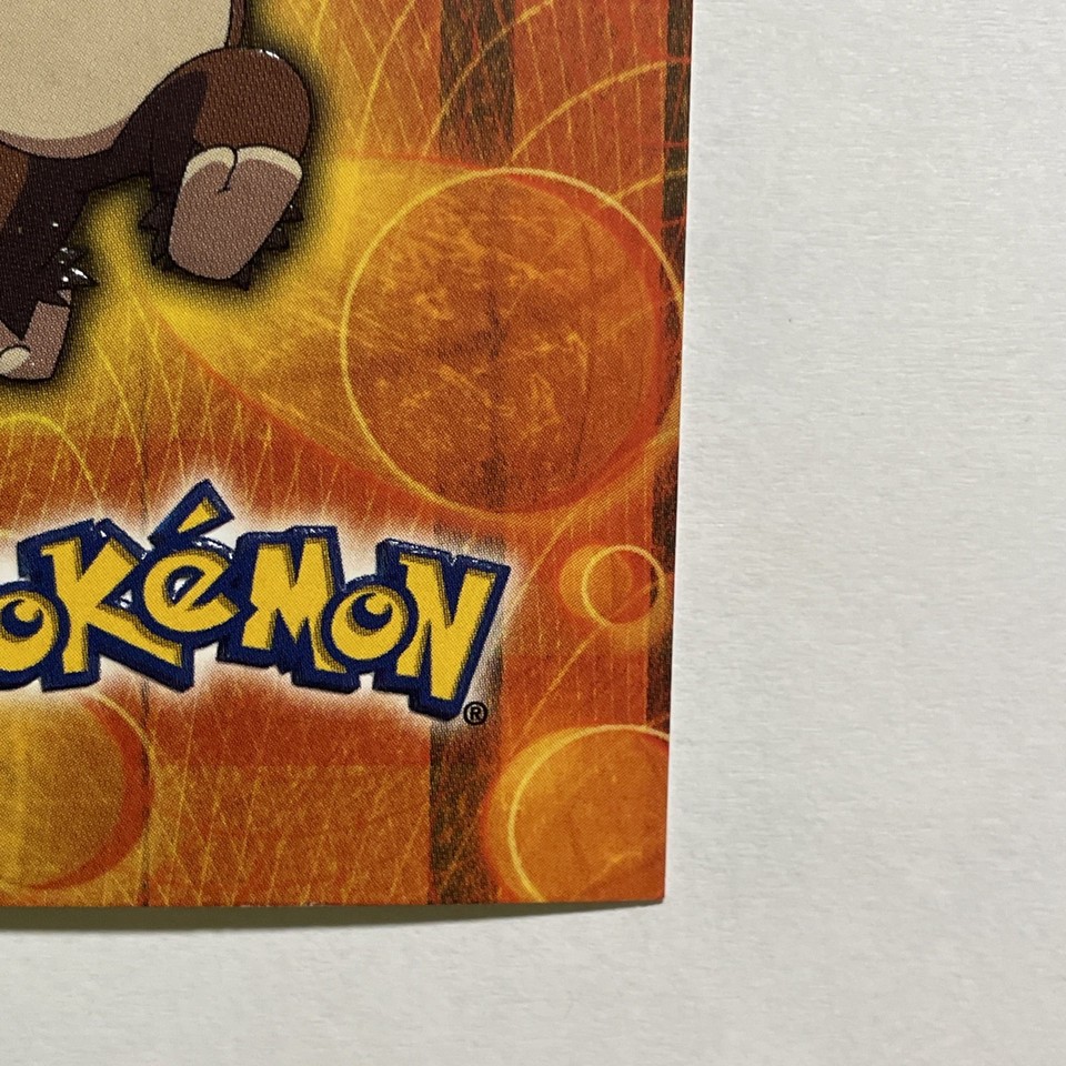Slaking Topps Pokemon Advanced Challenge Embossed Evolution Die Cut 12 ...