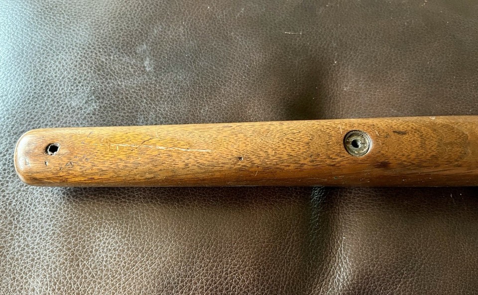 Vintage Wood Pistol Stock, Metal Trigger Guard Black Powder | eBay