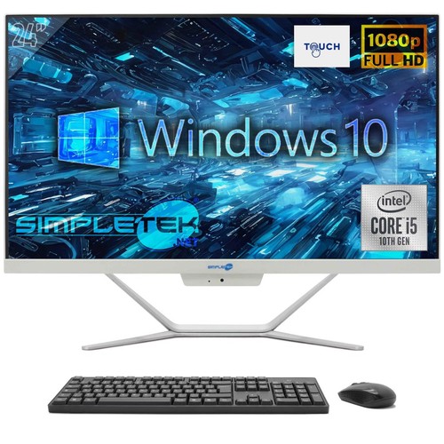 Aio All IN One Touch Screen i5 10 Gen 24 " Full HD Windows 10 Pro 8GB ...