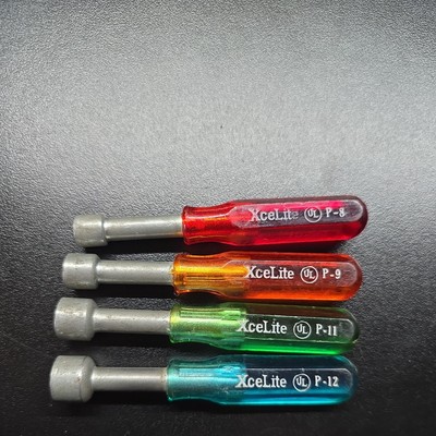 XceLite P8 P9 P11 P12 Mini Nut Driver LOT VINTAGE USA TOOLS | eBay