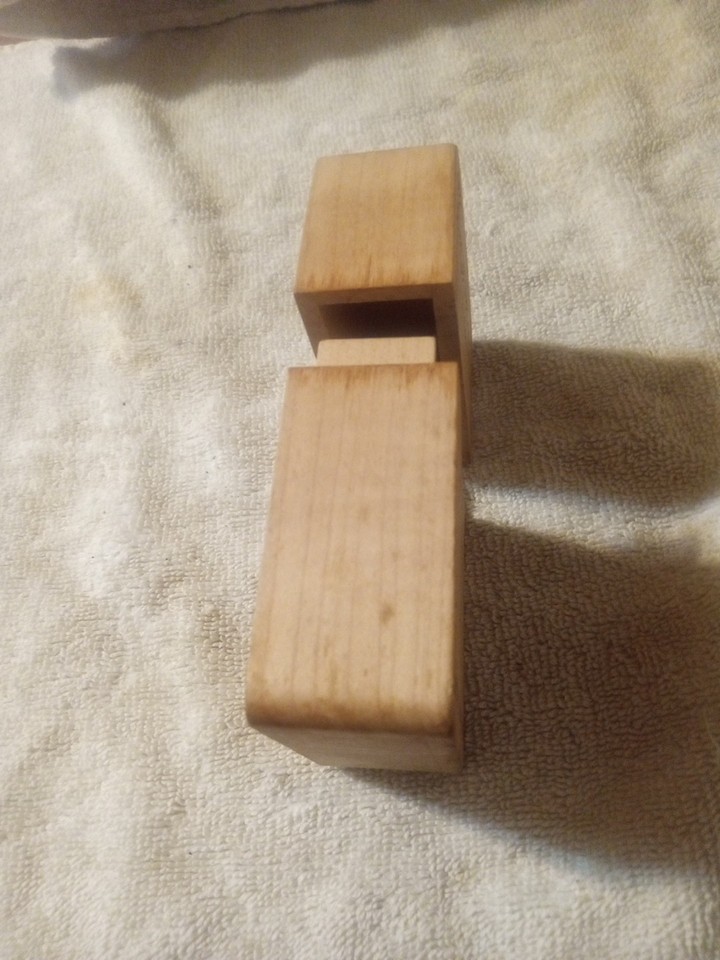 Etched Wooden Joe Camel Cigarette Stash Box Case Slide On Off Top ...