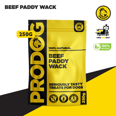 British Beef Paddywack Dog Chew Treat | Naturally Air Dried Protein ...