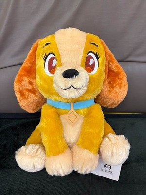 NEW with Tag Lady and the tramp Plush doll Toy Watery eyes Disney Japan ...