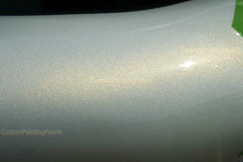 Shimmer WHITE GOLD pearl flames PPG Metallic Acrylic Enamel Urethane ...