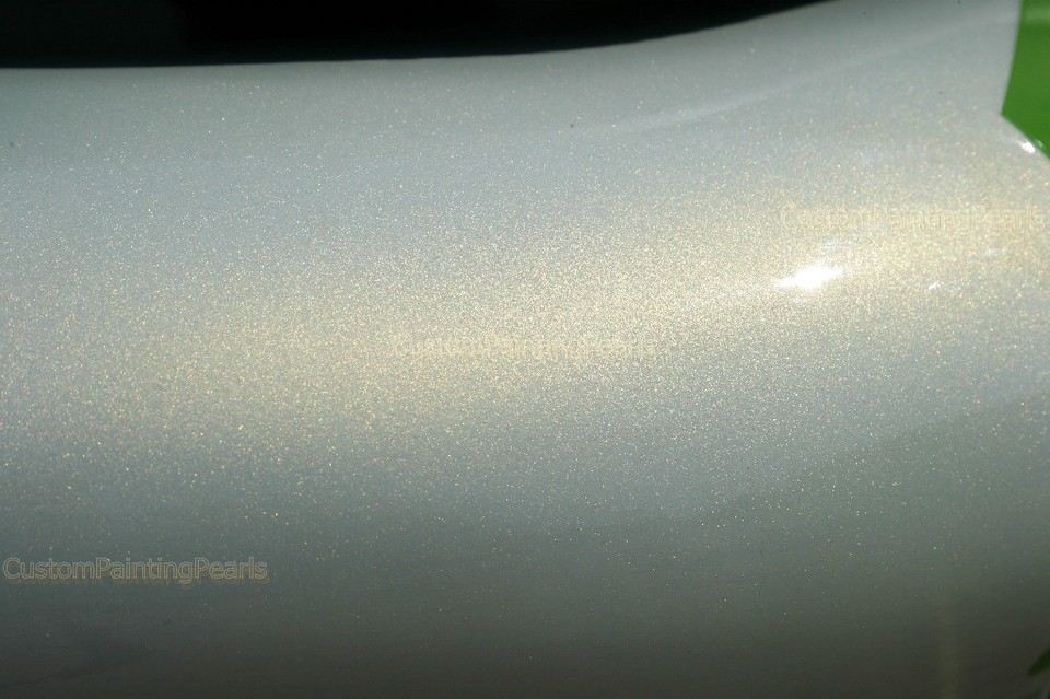 Shimmer WHITE GOLD pearl flames PPG Metallic Acrylic Enamel Urethane ...