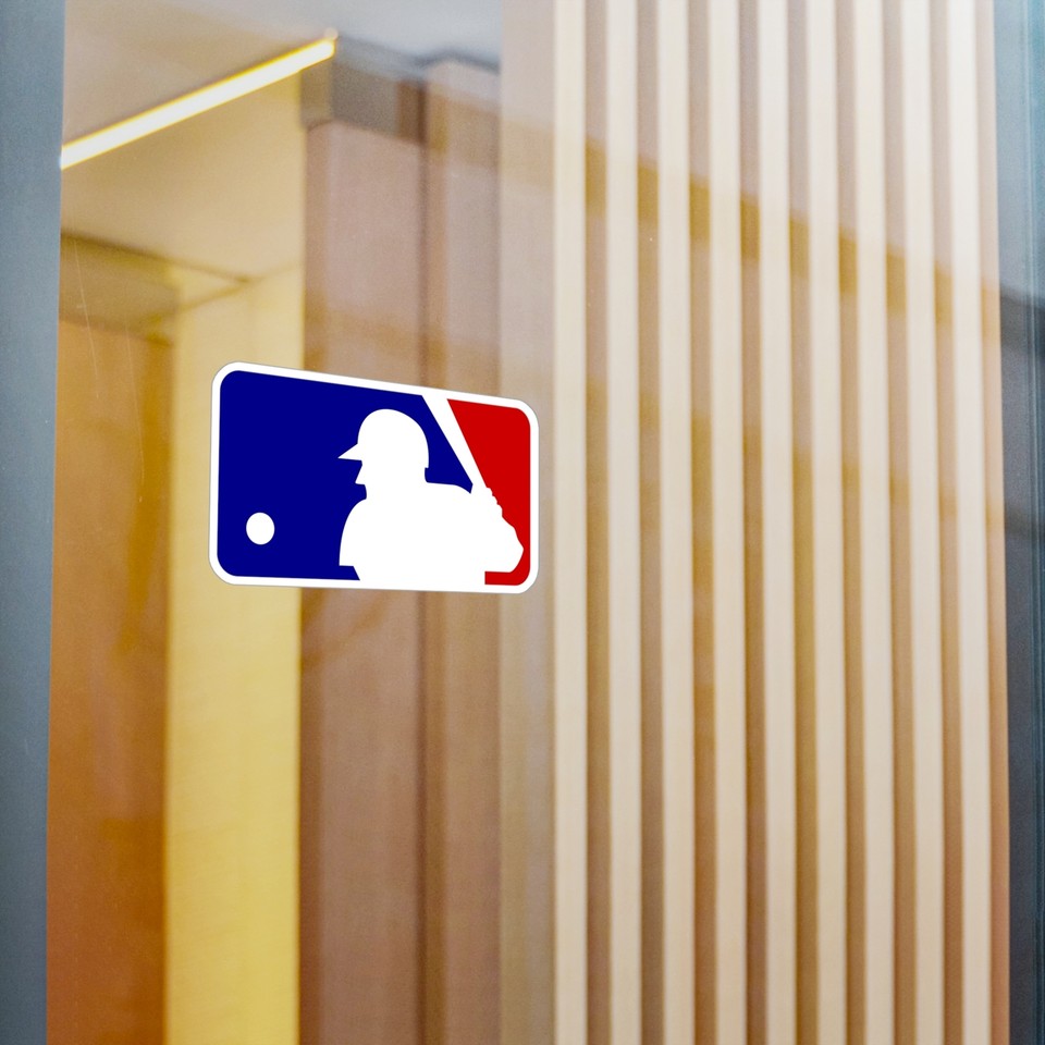 MLB Logo Kiss-Cut Vinyl Decals, Baseball Stickers, Sports Decals, Team ...