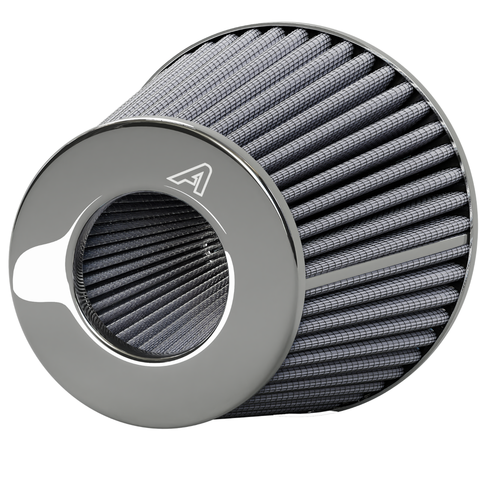 UNIVERSAL 75mm 3" AIR FILTER NECK CONE INDUCTION HIGH FLOW CAR ...