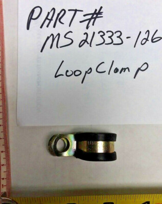 Lot pf 20, Loom Clamp 2"L X 1" H X 1/2" W MS21333-126, 5340-00-053-8994 ...