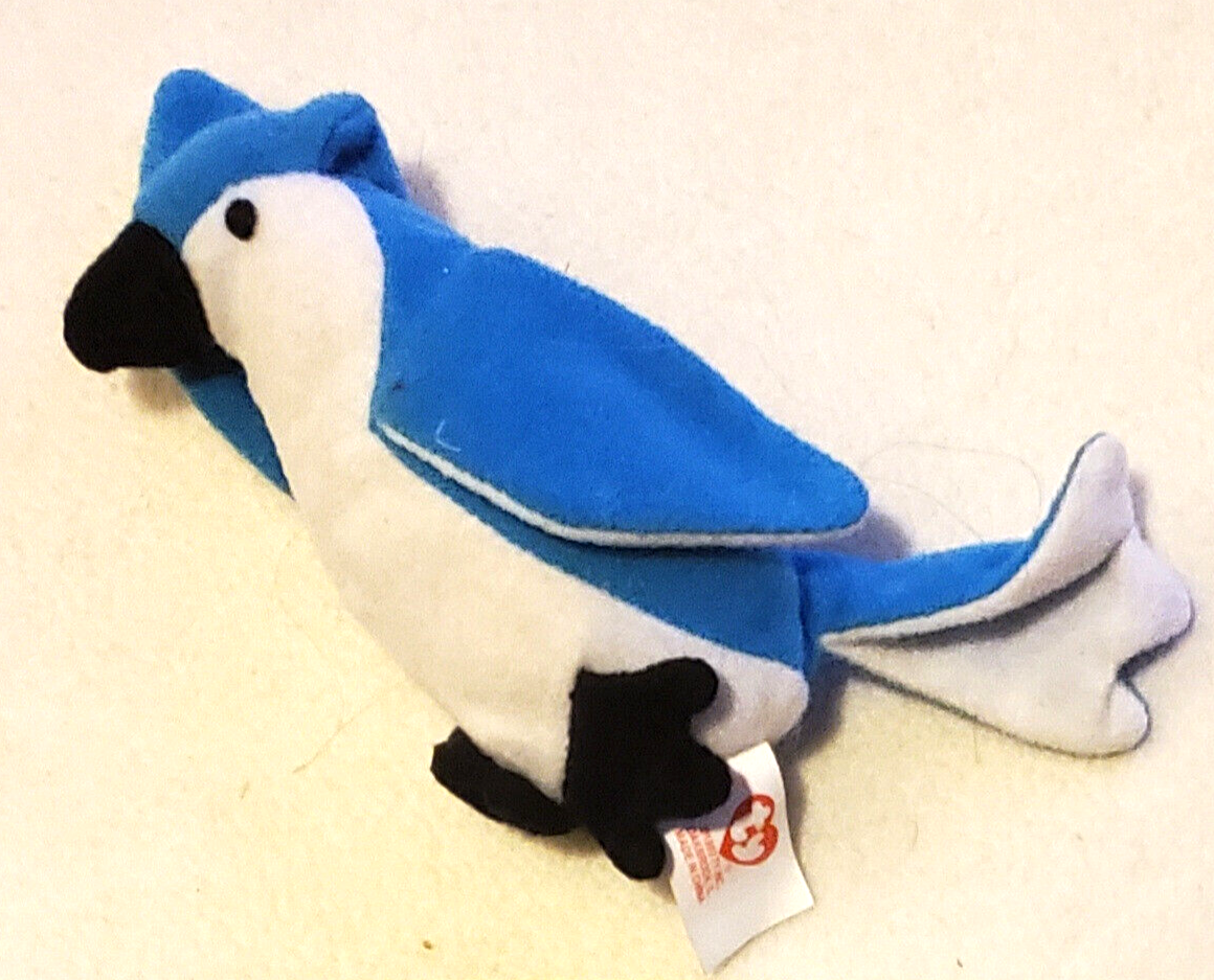 TY Beanie Baby Rocket Blue Jay Plush Vintage | eBay