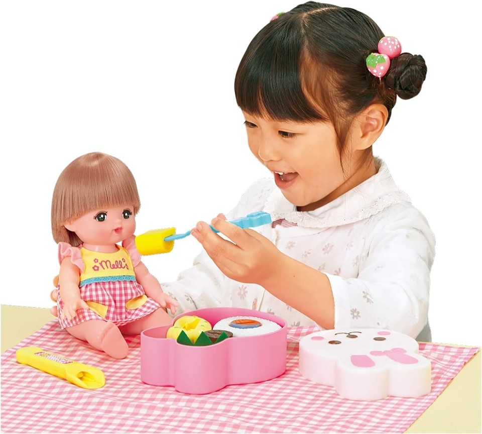 Mel Chan Doll Lunch Box Set - F/S from Japan Baby Alive Mell Pretend ...