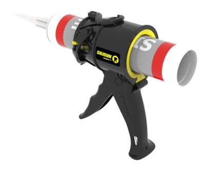 Siligun 4 Inch Compact Heavy-Duty Anti-Drip Caulk Gun For 10 Oz Tubes ...