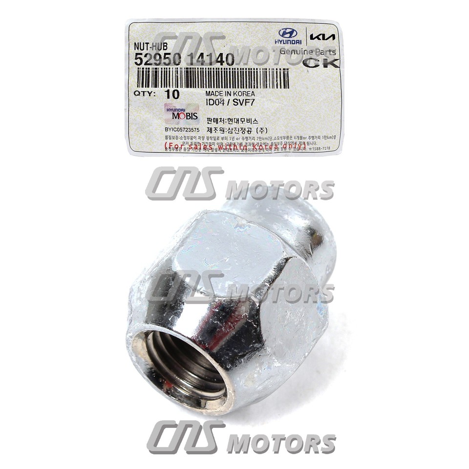 GENUINE Hyundai Kia 1990-2024 for Aluminum Wheel Lug Nuts 20PCS OEM ...