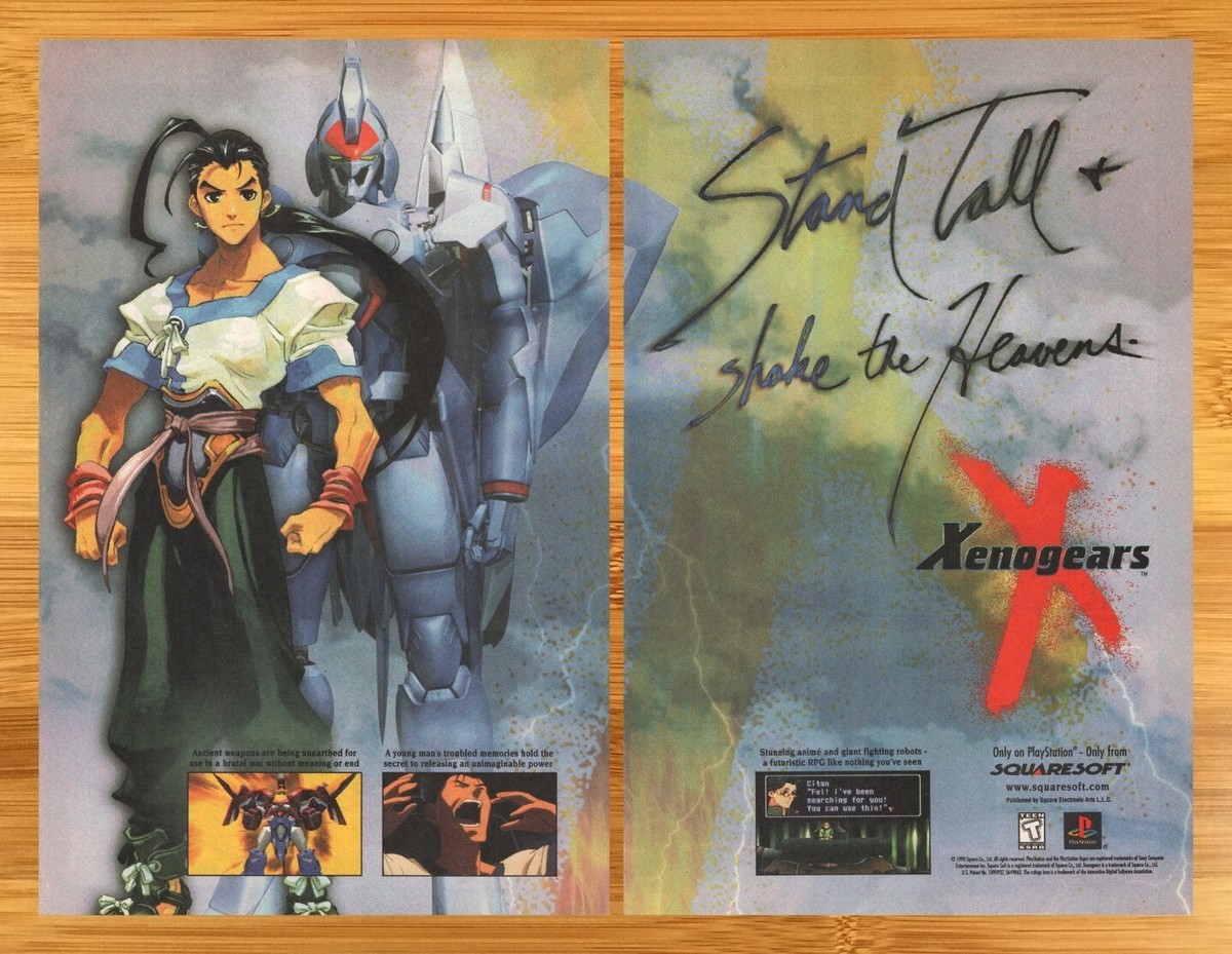 Xenogears Characters Jr As Billy Of Xenogears By Gaming Intelligence