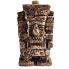 Empty Liquor Bottle Decanter Aztec Mayan God Brown Ceramic Mexico ...
