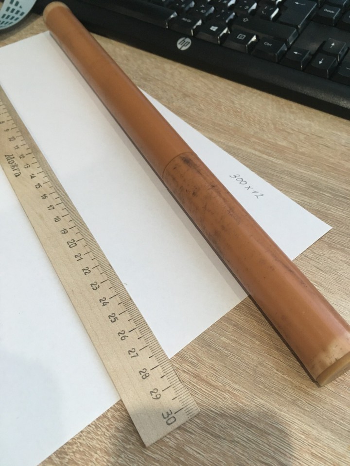 Ruby rod 300-12 мм for laser Rod with straight Brewster, active ruby ...