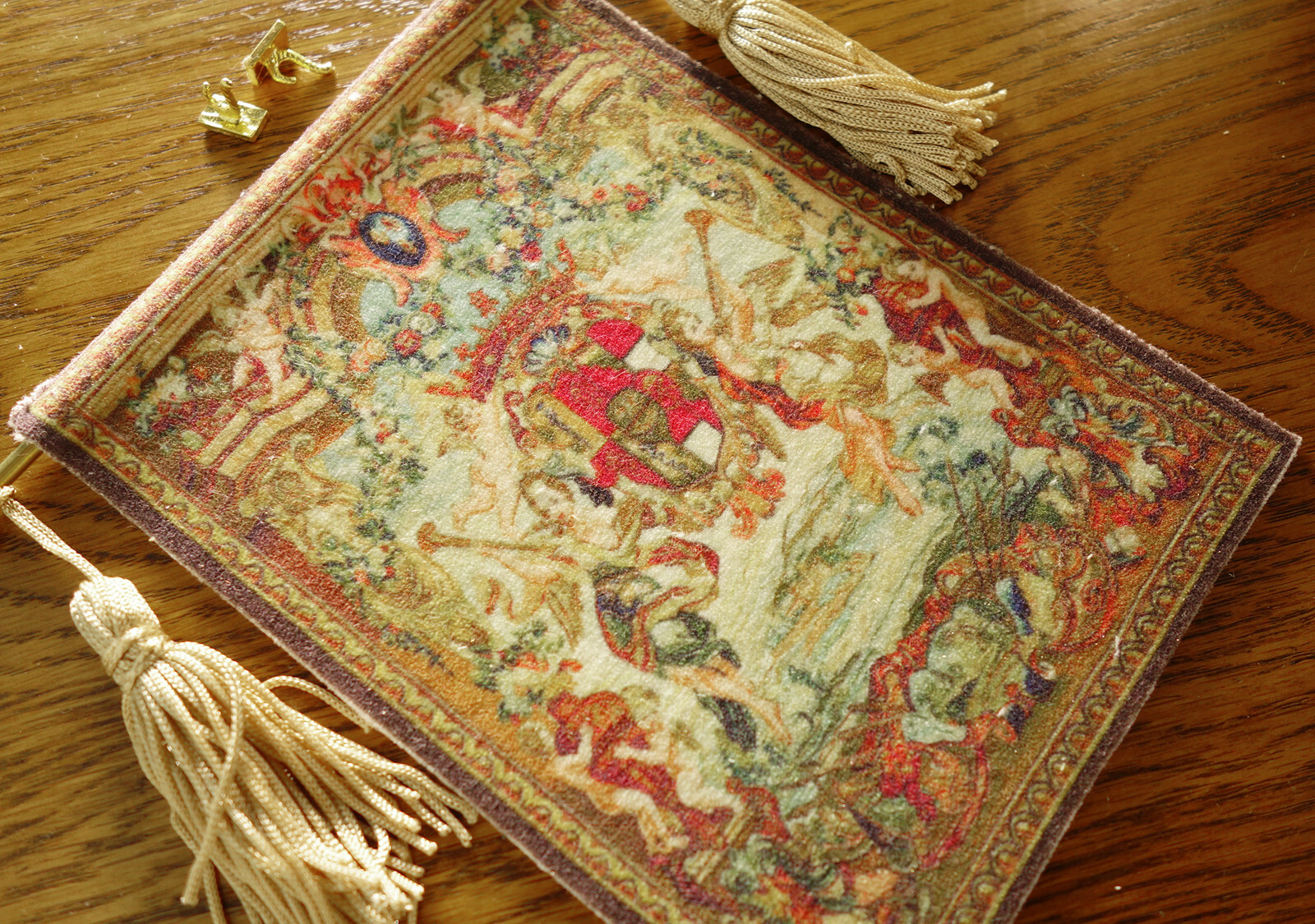 1:12 1:6 Miniature Aubusson Tapestry Cherubs Religious Tapestry #TP614 ...