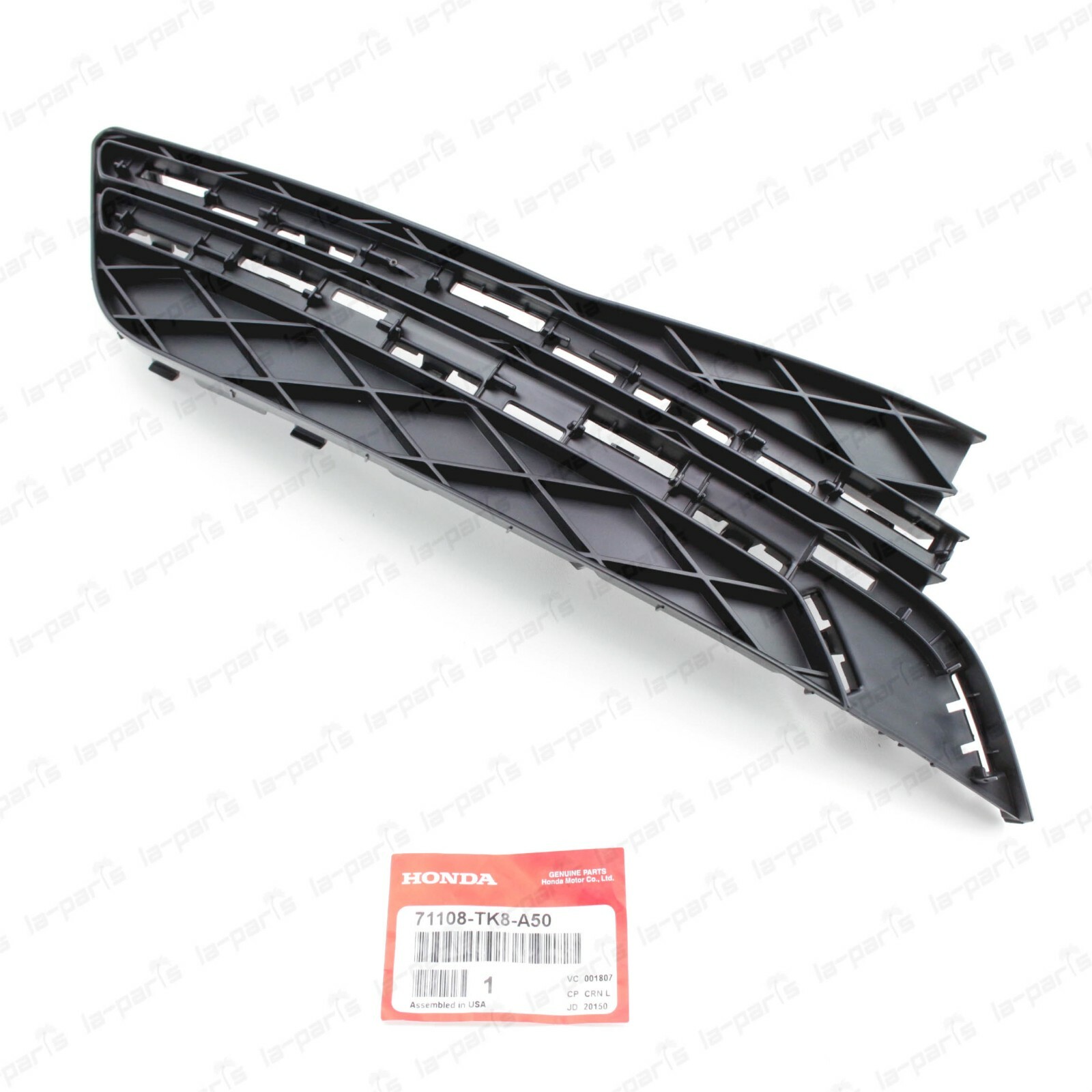 NEW GENUINE HONDA ODYSSEY FRONT LEFT BUMPER FOG LIGHT COVER TRIM 71108 ...