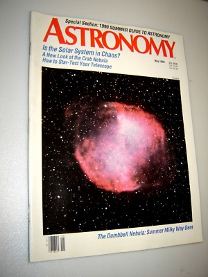 Astronomy Magazine May 1990 - Solar System in Chaos | eBay