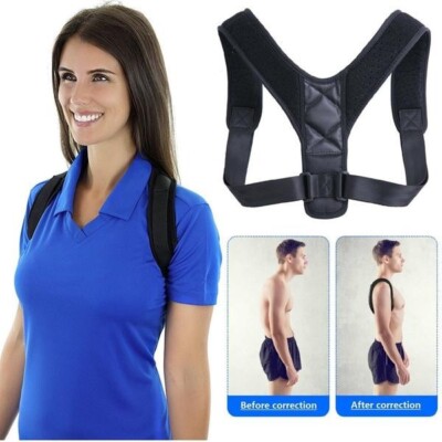 Brand New - Posture Corrector Back Straight Shoulders Brace Strap ...