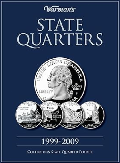 50 State Quarters Album Territories Collector Coin Folder Collecting ...