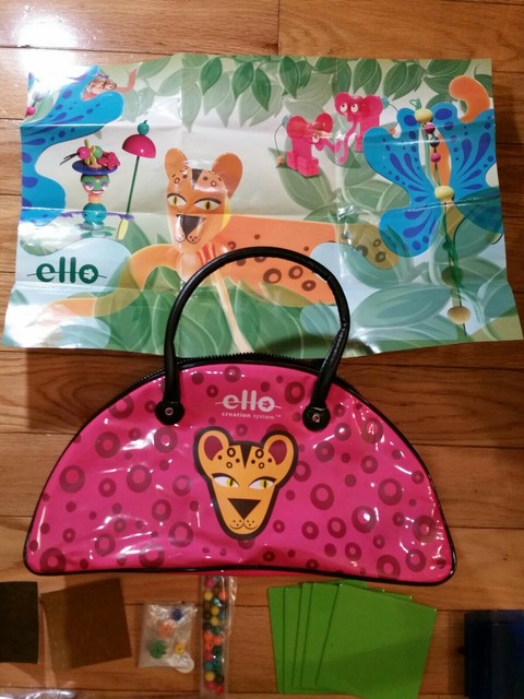 Ello Building Toys with Pink Case Creation System Large Lot Play Set | eBay