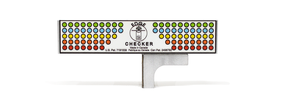 Skate Sharpening Edge Checker Tool | NHL Check Level Hockey Skates ...