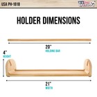 US Art Supply 18 inch Wooden Tabletop Paper Holder & Dispenser | eBay