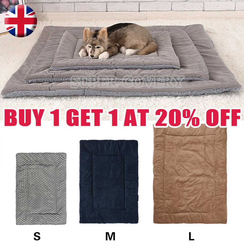 Pet Dog Cage Mat Pad Cat Crate Mattress Kennel Cushion Carrier Bed ...