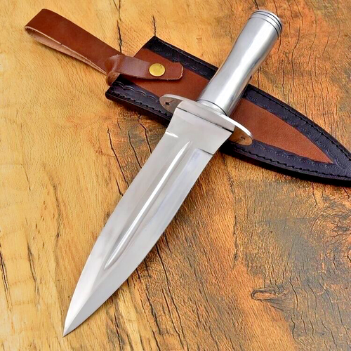 BEAUTIFUL CUSTOM HANDMADE 12 INCHES LONG IN HIGH STANDARD STEEL HUNTING ...