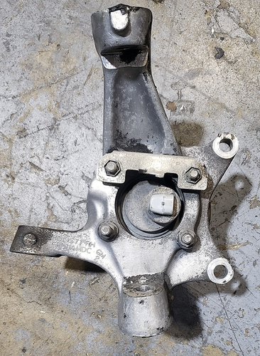 86-96 Corvette C4 FRONT Suspension Spindle Knuckle Right Passenger OEM ...