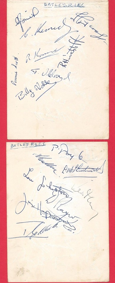 BRISTOL CITY FC SHEFF WED FC & BATLEY RLFC 65-66 3 X BOOK PAGES 34 X ...