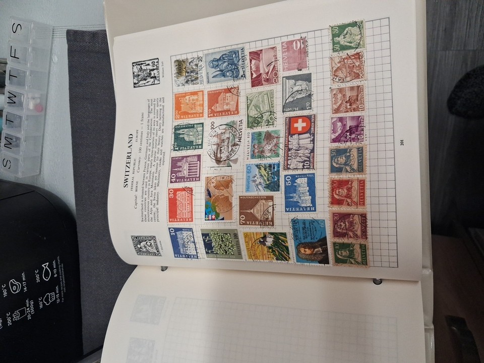 Well Filled Stanley Gibbons Jet Age World Stamp Album | eBay UK
