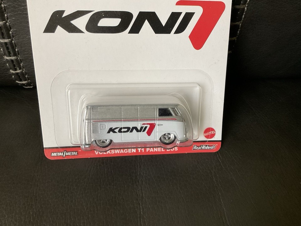 Hot wheels premium VW Volkswagen T1 Panel Bus KONI Real Riders | eBay