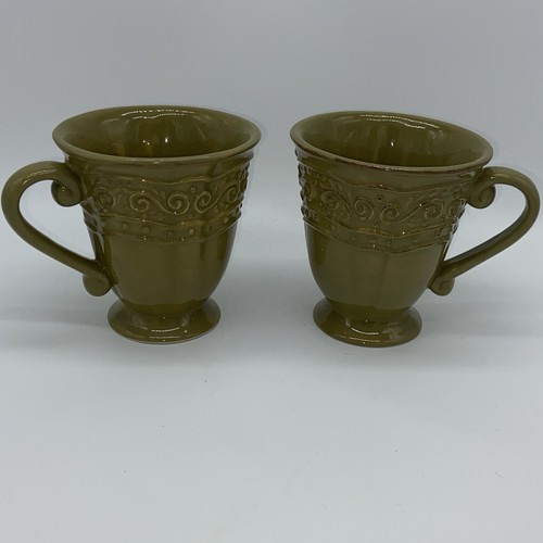 Set Of 2 Celebrating Home Stoneware Collection Coffee Tea Mugs 8 Oz ...