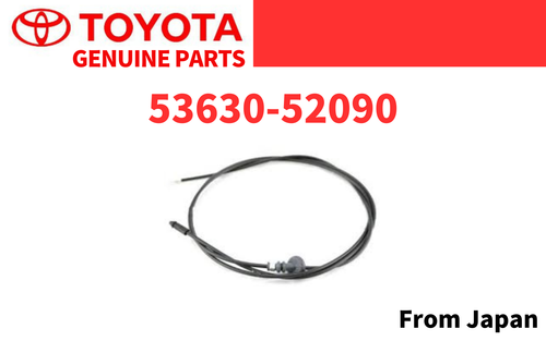 TOYOTA YARIS VITZ ECHO GENUINE BONNET HOOD LOCK CABLE 53630-52090 JDM ...